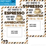 Espresso How Much Appreciated Coffee Gift Card Holder - Party Peanut