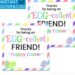 Eggcellent Friend Easter Gift Tags - Party Peanut
