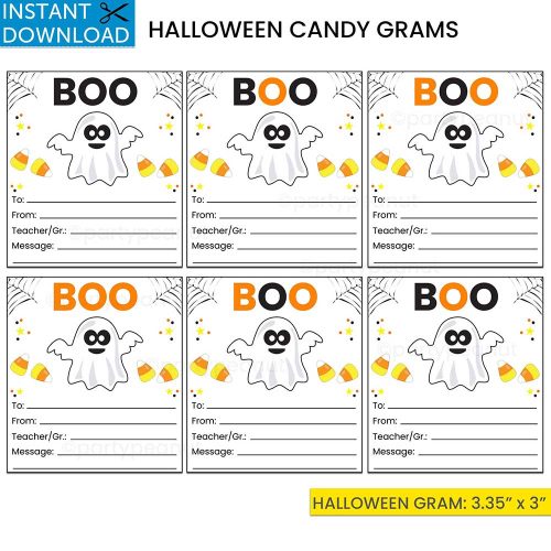 Halloween Candy Gram Boo Gram - Party Peanut